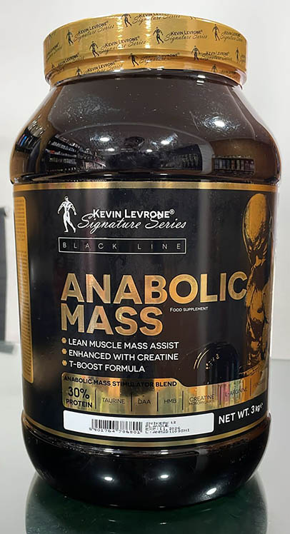 Kevin Levrone Anabolic Mass 3kg - NutriMachim - Suplementos Madeira ...
