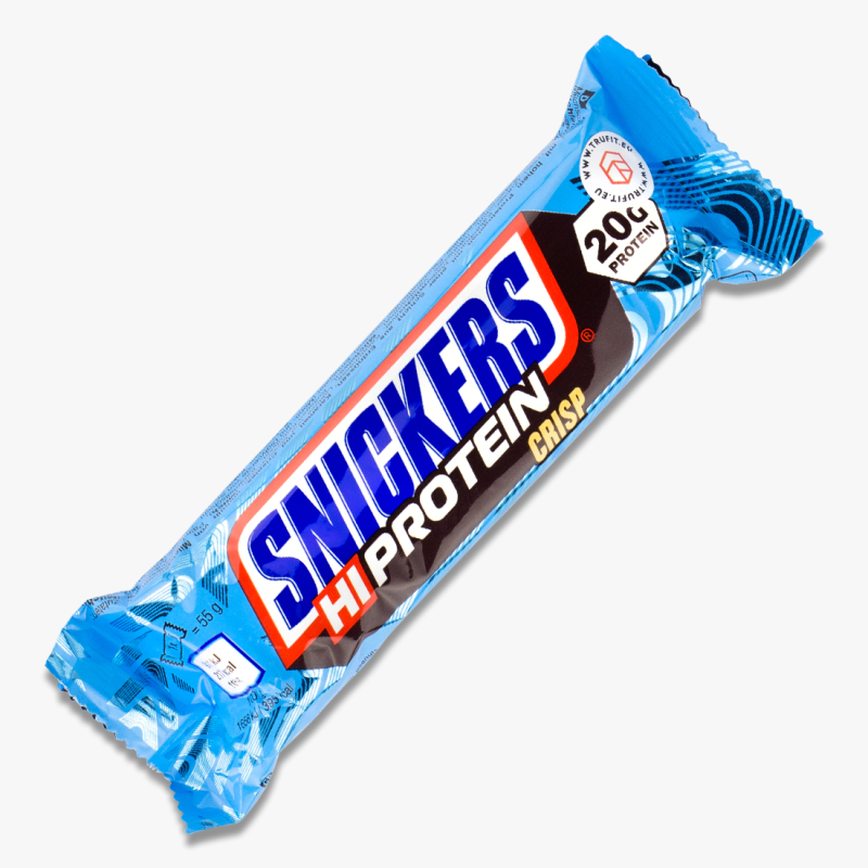 Snickers: High Protein Crisp Bar (55g) - NutriMachim - Suplementos ...